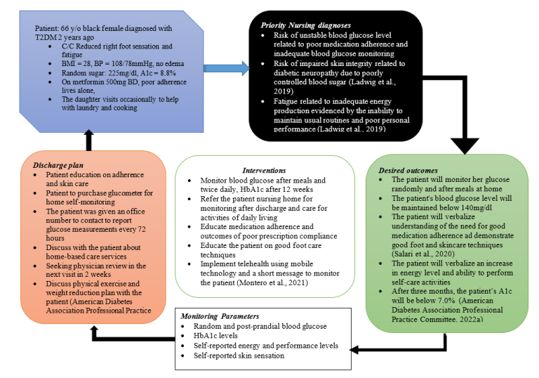NURS-FPX6011 Assessment 1 Evidence-Based Patient-Centered Concept Map